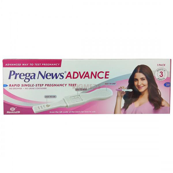 Prega News Advance Pregnancy Test Kit (1 Test Kit) | Rigmeds